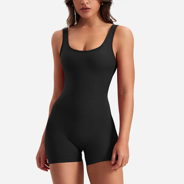 Workout Rompers | Sleeveless, Zip-Front & Compression Styles – Castello ...